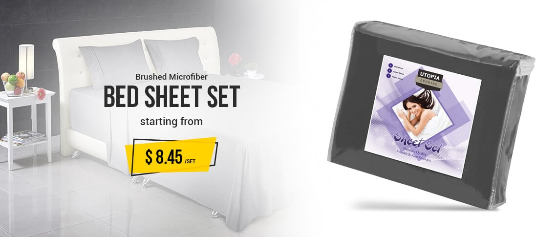 Utopia Deals Offers Bedding, Home, Kitchen Products at Wholesale Rates